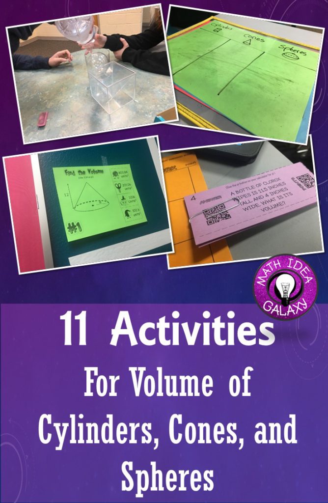 Volume Of Cylinders Cones And Spheres Escape Room Template at Gladys ...