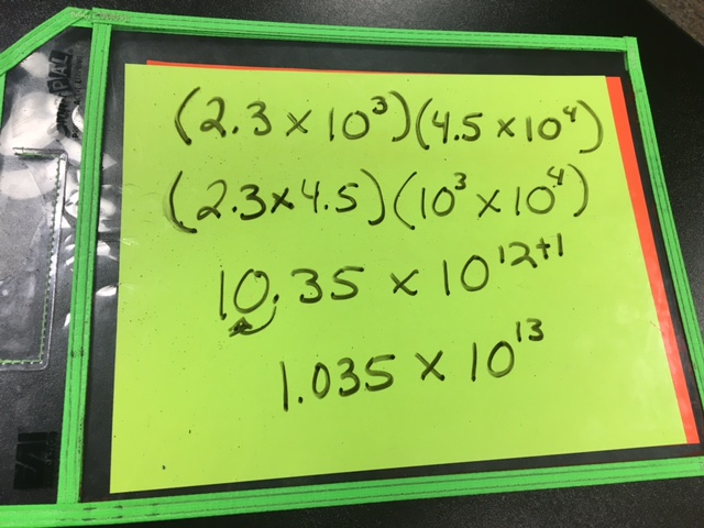 9 Operations with Scientific Notation Activities - Idea Galaxy