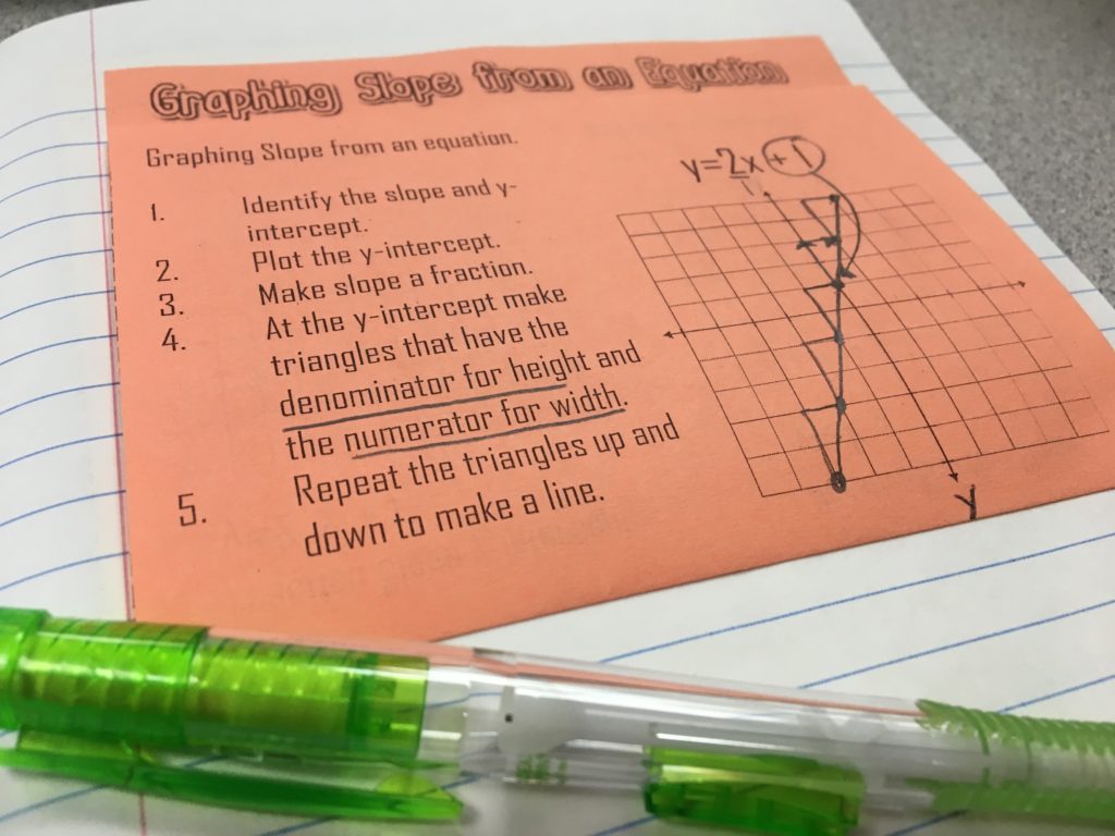 Teaching Similar Triangles and Slope in an Interactive Notebook - Idea ...